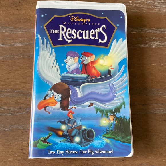 Disney | Media | 992 Original Disneys Masterpiece The Rescuers Vhs Tape ...